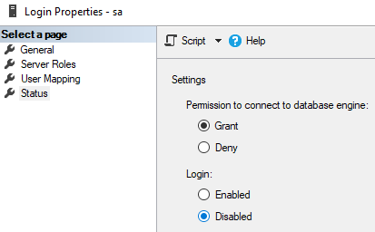 Changes for sa Login Safety – Chad Callihan