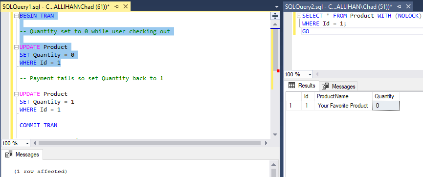 Dirty Reads and Patience – Chad Callihan