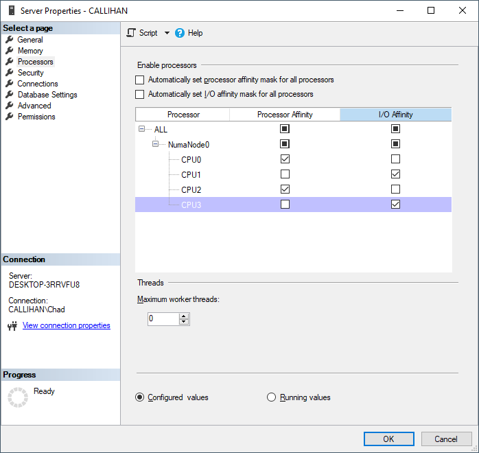 Licensing SQL Server and Affinity Masking – Chad Callihan