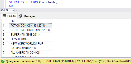 Synonyms in SQL Server – Chad Callihan