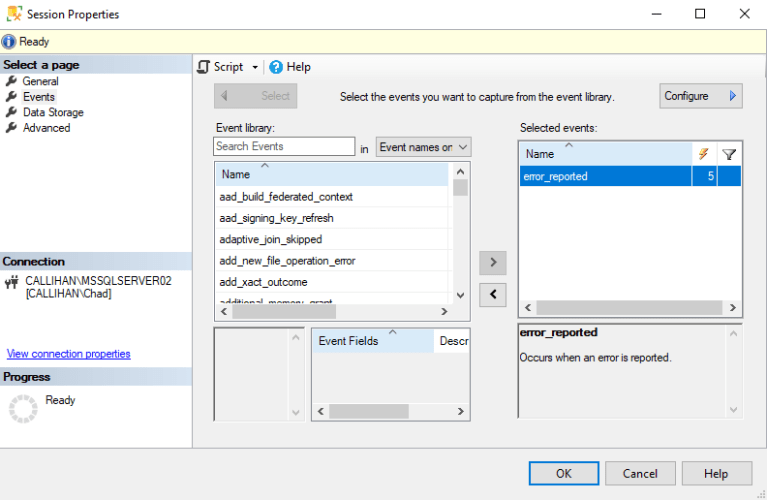 T-SQL Tuesday 166: Extended Events – Chad Callihan