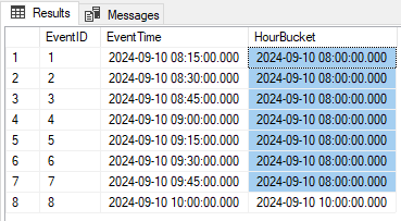Comparing DATE_BUCKET and DATETRUNC – Chad Callihan